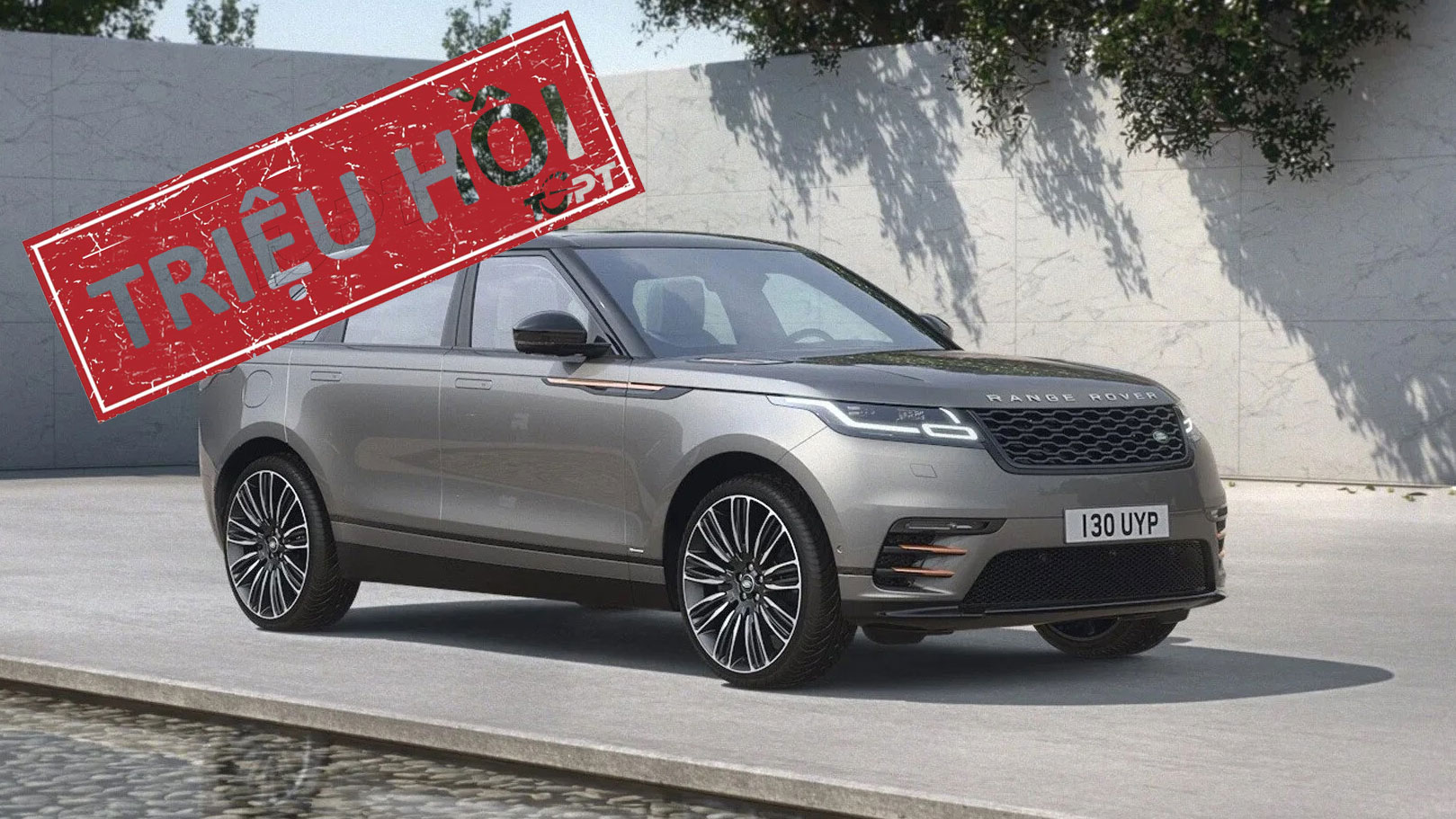 Triệu hồi Range Rover Velar do lỗi cảm biến