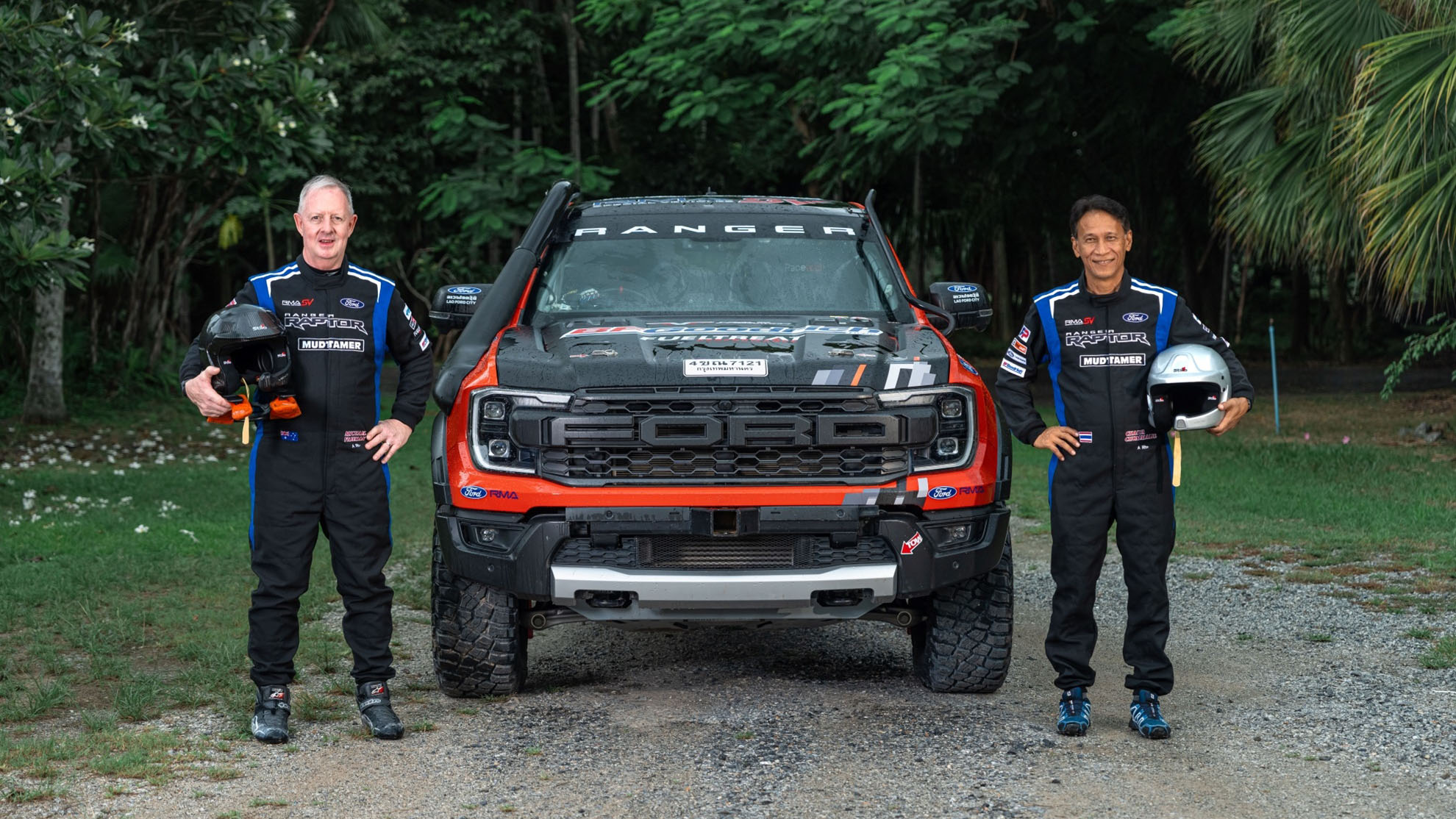 Ford Ranger Raptor lần đầu tham gia Asia Cross Country Rally - AXCR